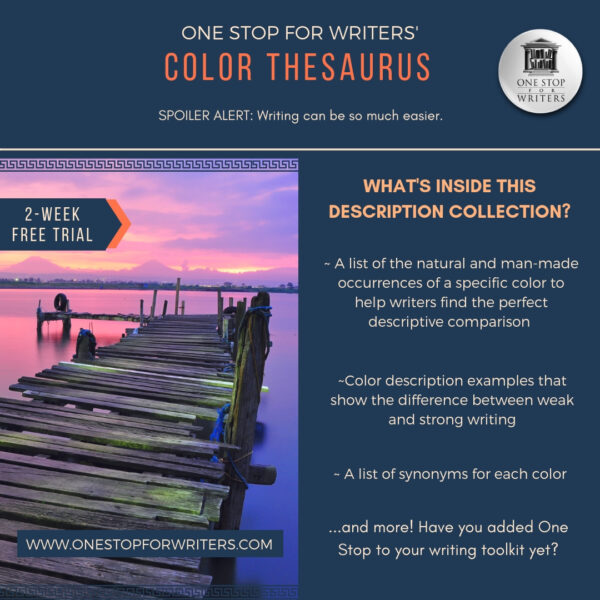 Color, Texture and Shape Thesaurus - WRITERS HELPING WRITERS®
