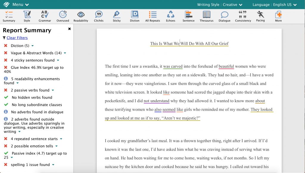 ProWritingAid: A Useful Tool For Many Types Of Writing - WRITERS ...
